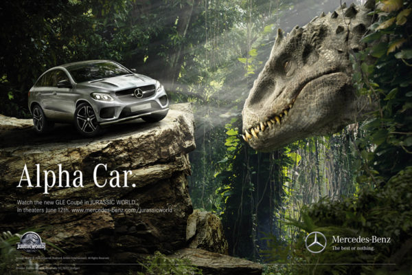 Mercedes Helps Drive ‘Jurassic’ Marketing
